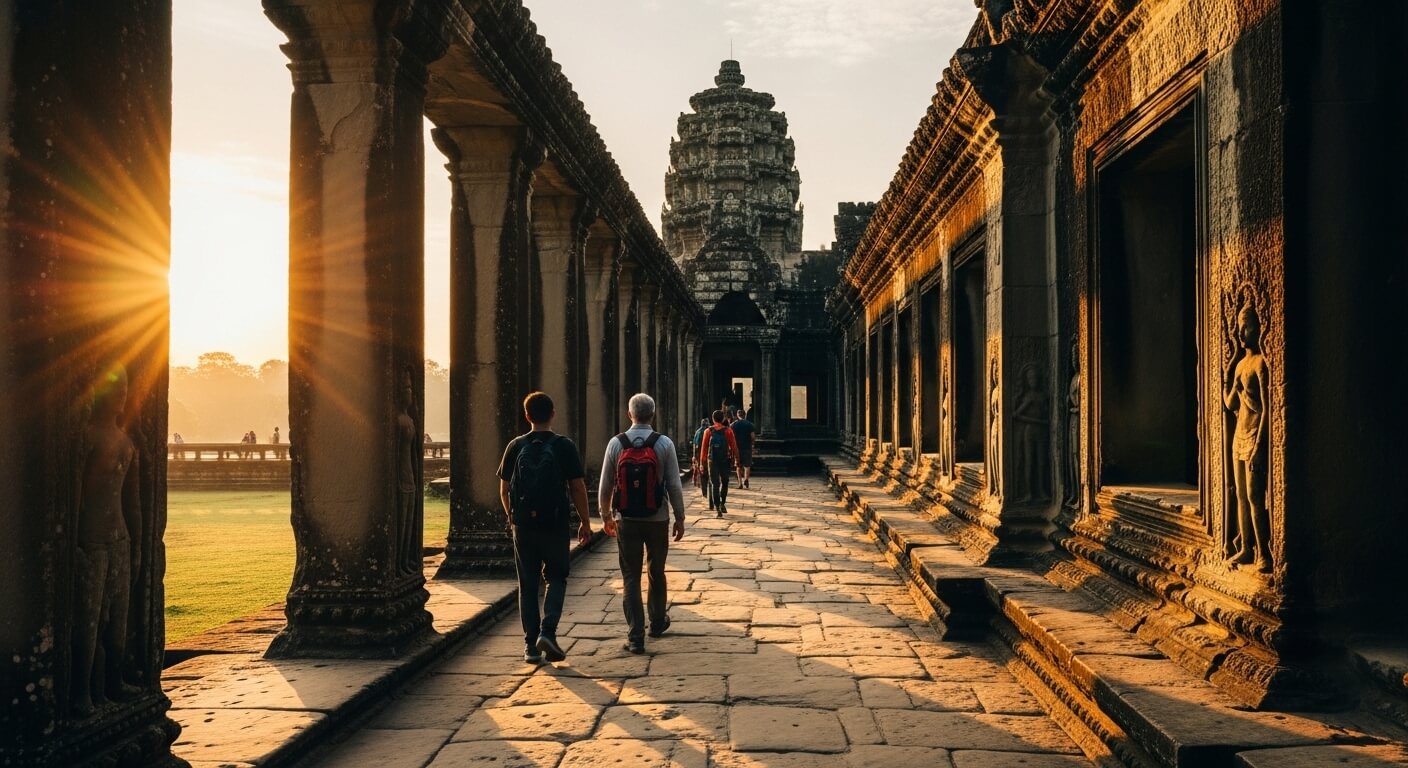 Real-Life Temple Run Trend at Angkor Wat Explained